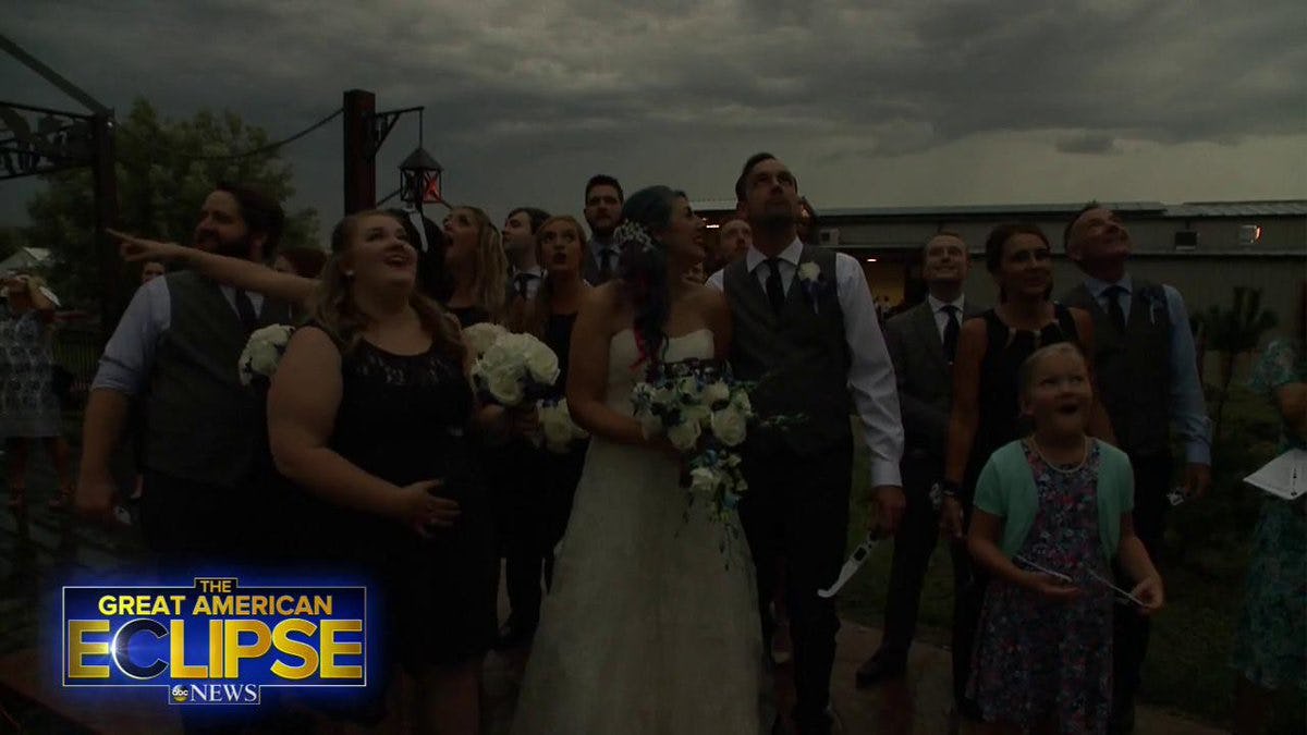 11 Pictures Of Eclipse Weddings & Proposals To Warm Your Cold, Dead Heart