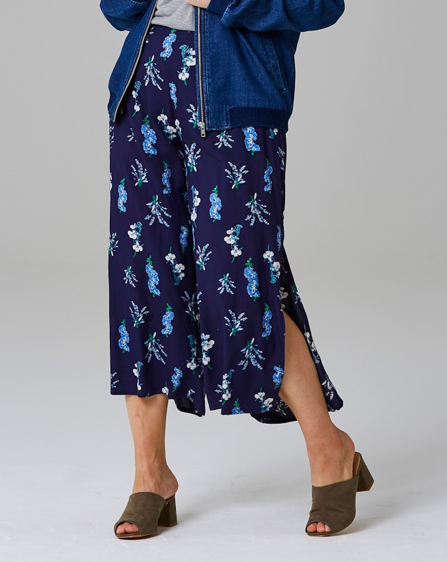 37 Plus Size Cropped Wide Leg Pants That'll Make Your Summer To Fall ...