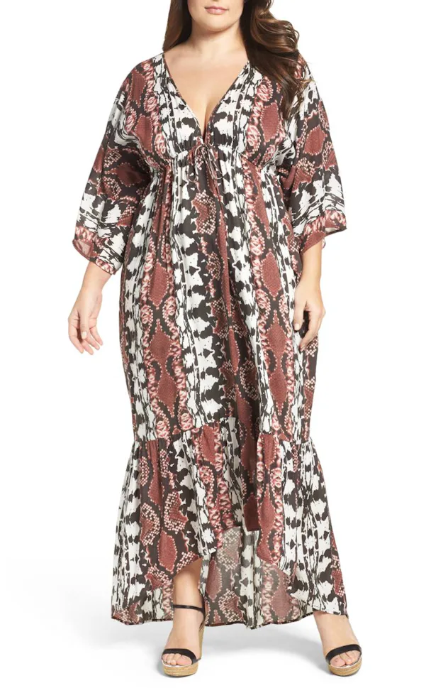 29 Plus Size Caftans That Can Easily Transition Into Your Fall Wardrobe