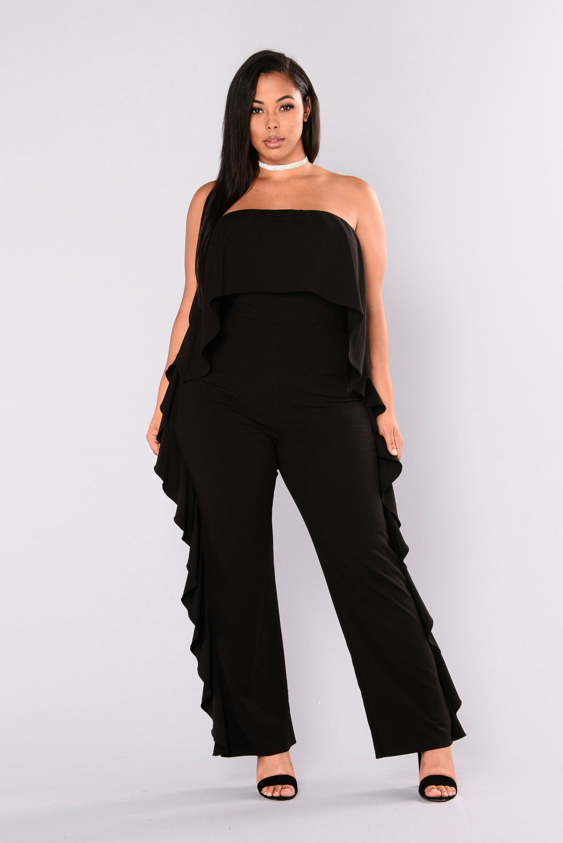 45 Plus Size Minimal Jumpsuits For The Most Effortlessly Perfect Fall Look