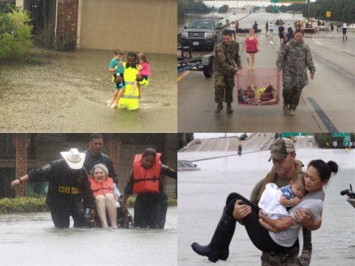 24 Texas Rescue Photos That Are The Epitome Of Courage & Compassion ...
