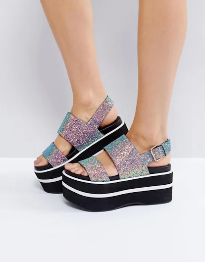 The 20 Best Sparkly Shoes For Fall 2017