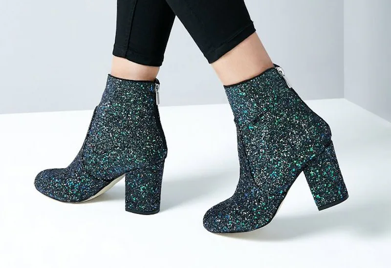 The 20 Best Sparkly Shoes For Fall 2017