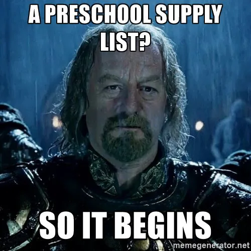 11 Back To School Memes Only Parents Of Preschoolers Understand