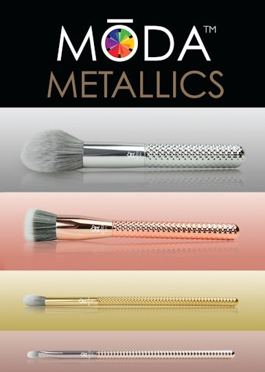 MODA Brushes' New Metallics Collection Will Make Your Vanity So ...
