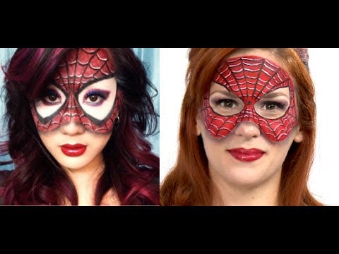 8 Awesome Spider-Man Makeup Tutorials You Can Totally Pull Off