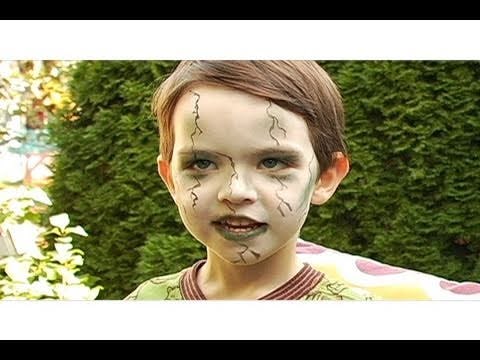 13 Non-Scary Zombie Makeup For Kids For Halloween