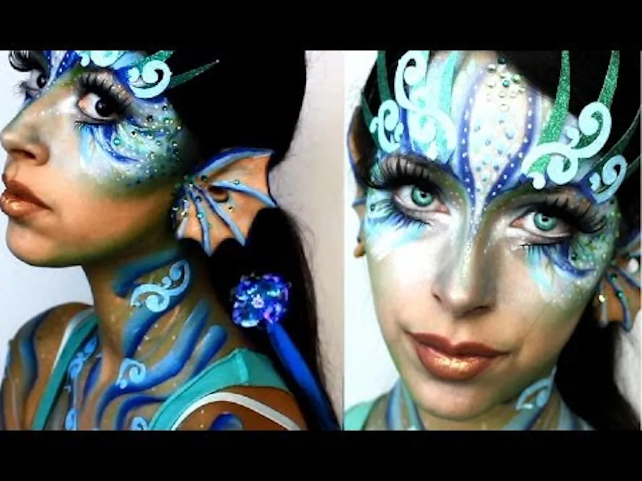 16 Mermaid Makeup Tutorials For A Magical Halloween