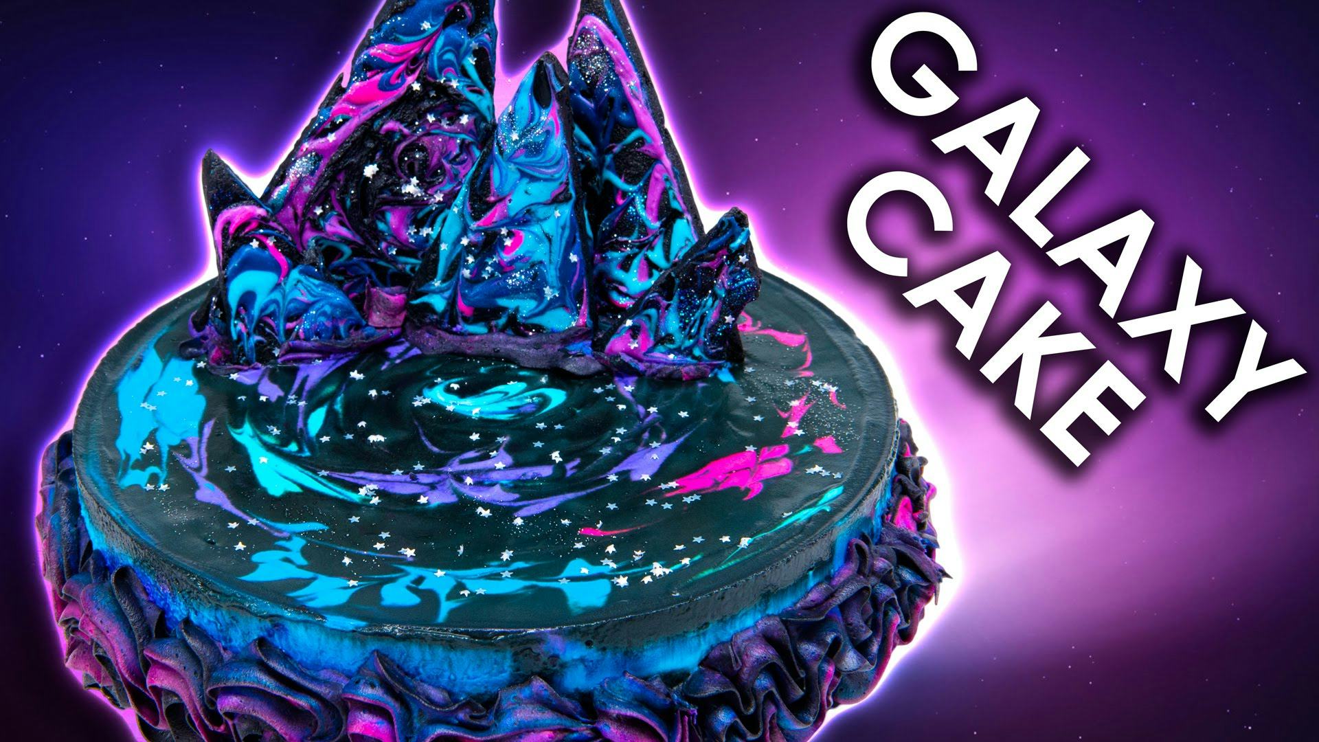 7 Galaxy Cake Ideas That Are Out Of This World For A Super Blue Blood ...