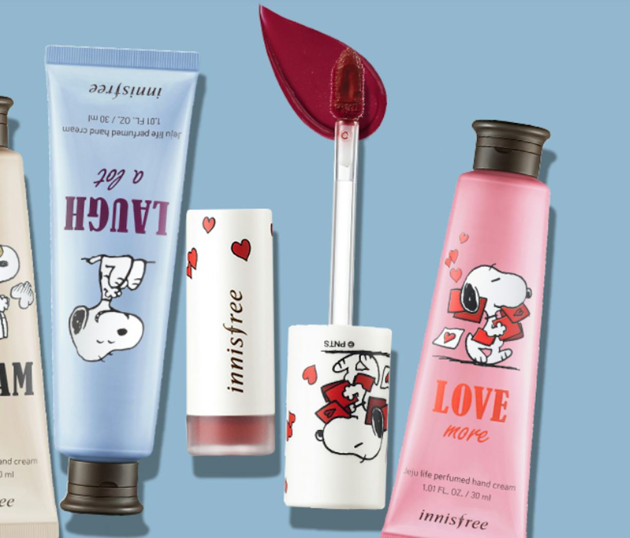 What's In The Snoopy x Innisfree Beauty Collection? There's Something ...