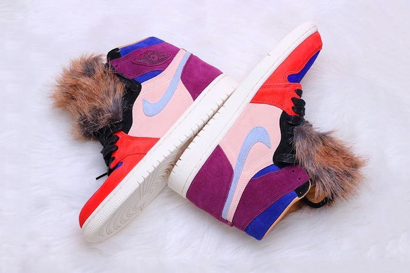 Where Can You Buy The Fur Nike Air Jordans? The Nike x Aleali May ...
