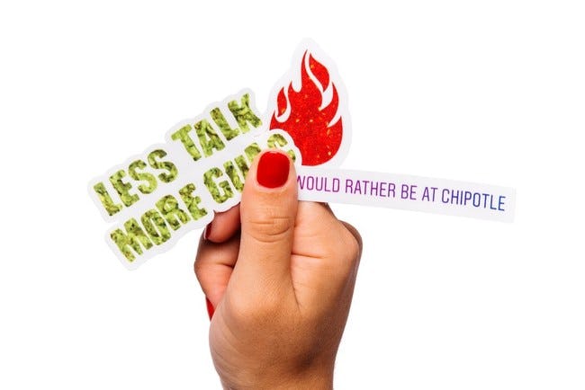 Here's How To Get Chipotle's Scratch-And-Sniff Stickers For A Burrito ...
