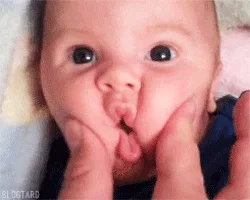 Scrunch Face Kid Gif