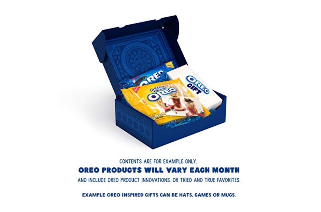 Amazon's New Oreo Subscription Box Is A Sweet Surprise You Didn't Know ...