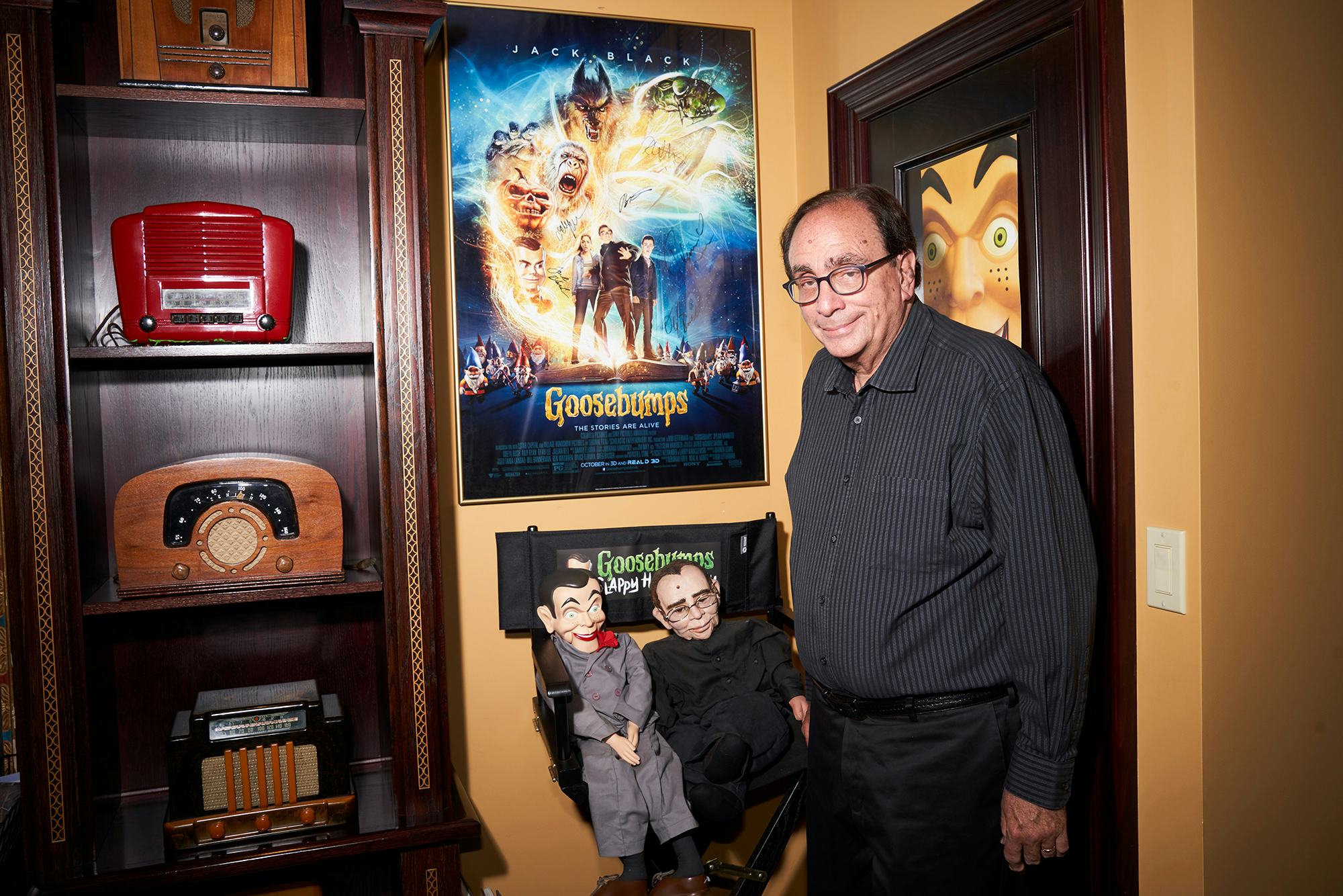 R.L. Stine's Office Is Just As Spooky As The Books He's Been Writing ...