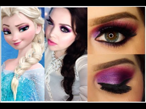 13 Disney Princess Hair & Makeup Tutorials For Halloween 2018