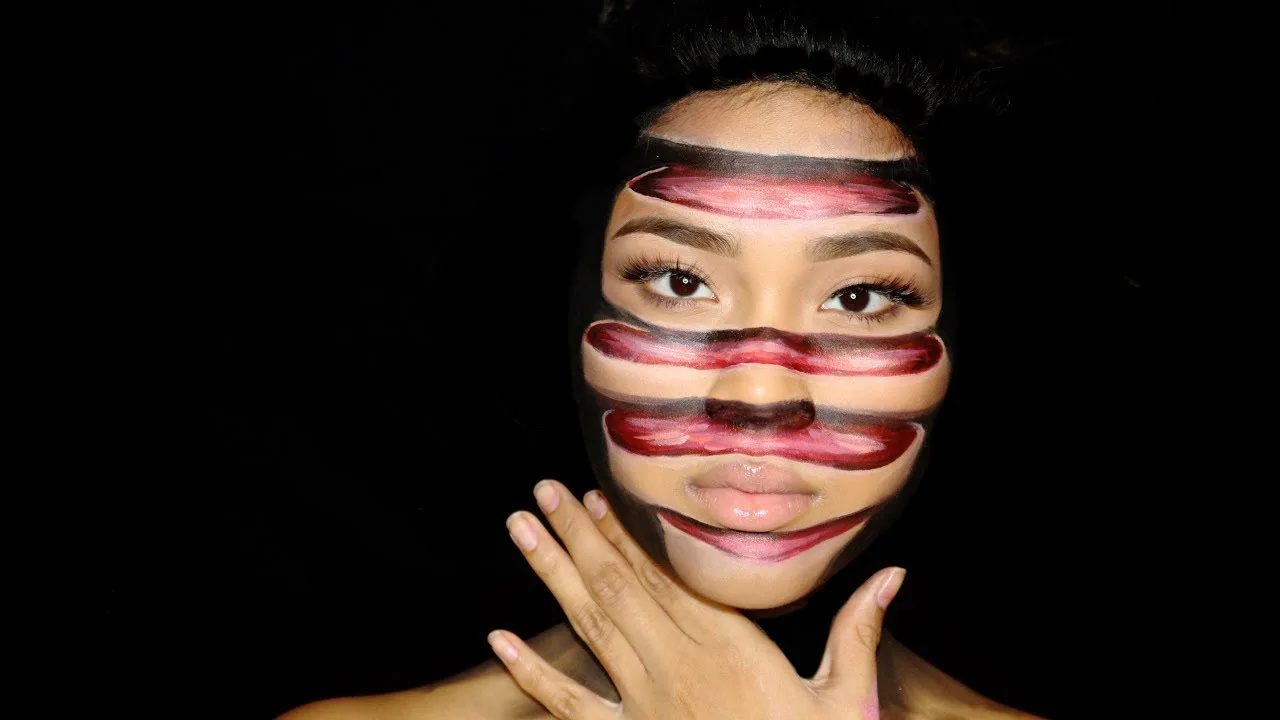 11 Mesmerizing Optical Illusion Makeup Tutorials For Halloween 2018