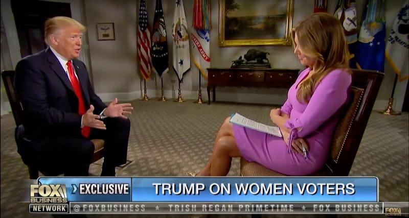 Trump's Fox Business Interview Includes An Eyebrow-Raising Remark On ...