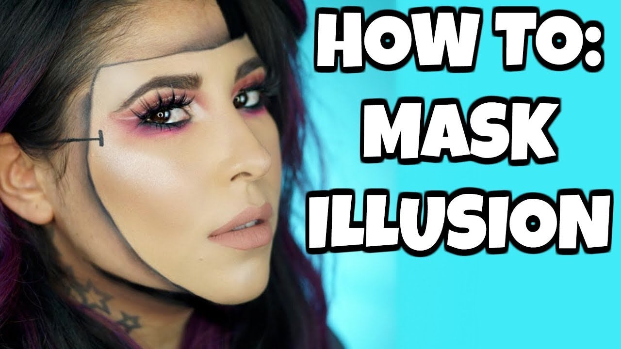 11 Mesmerizing Optical Illusion Makeup Tutorials For Halloween 2018