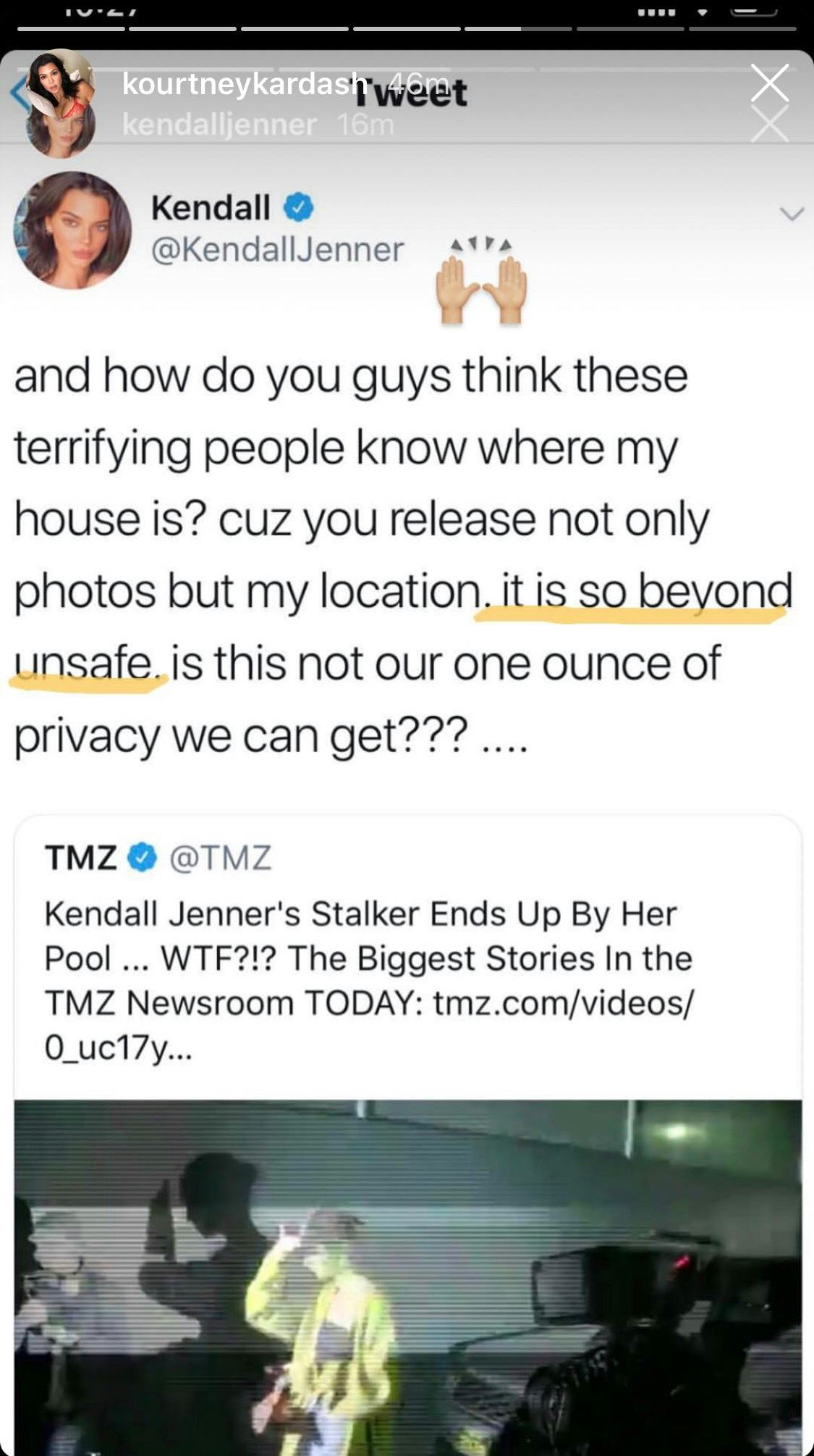 Kendall Jenner Stood Up For Herself In A Series Of Tweets About The ...