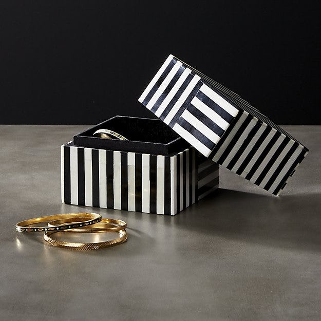 11 Decorative Storage Baskets & Boxes At CB2 That’ll Disguise Living ...