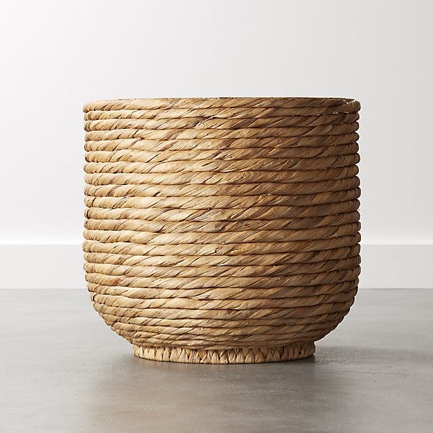 11 Decorative Storage Baskets & Boxes At CB2 That’ll Disguise Living ...