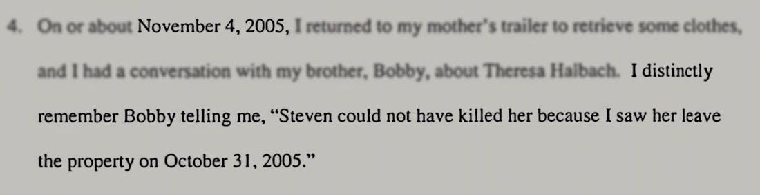 Steven Avery's Phone Call With Barb & Scott Tadych In 'Making A ...