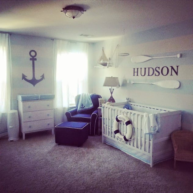 15 Nautical Nursery Ideas For Your Little First Mate