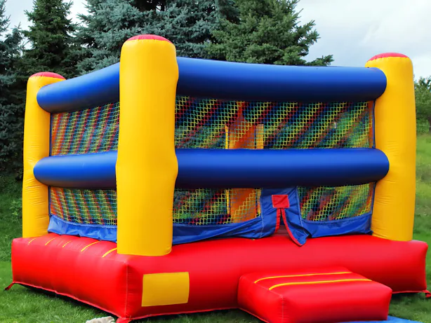 This Video Of A Bounce House Soaring Through The Air After Being ...