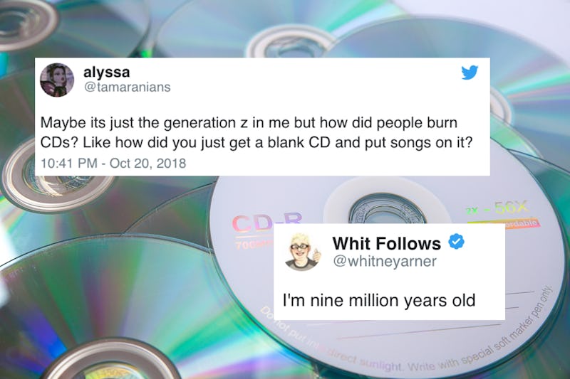 A Teen Tweeted Asking How To Burn CDs & It Just Wrecked All Of ...