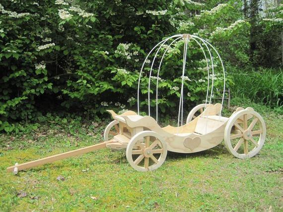 This Magical Carriage Wagon Is What Every Little Princess Needs To Ride ...