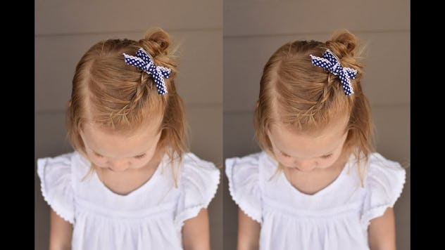 15 Easy Toddler Hair Tutorials That Won't End In Tears