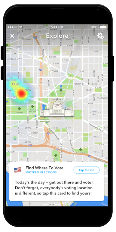 Snapchat Election Day Tools & Filters Can Help You Get Your Friends To ...