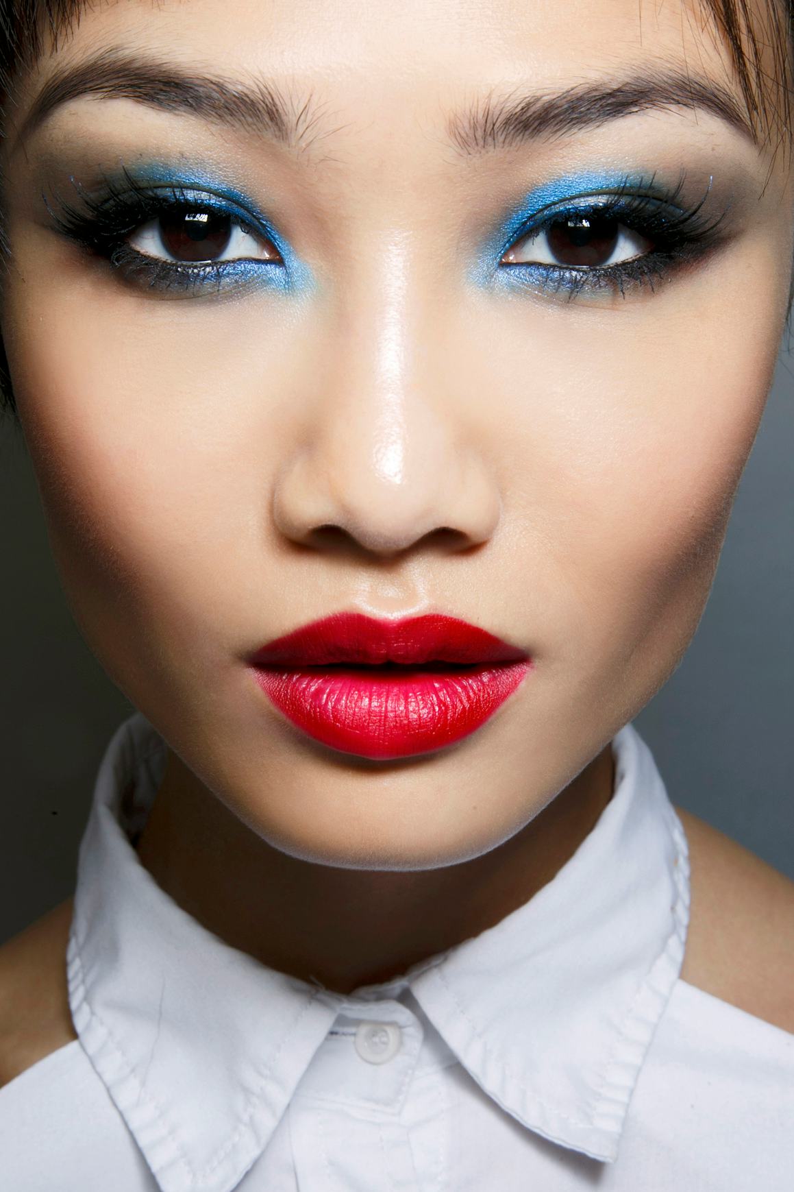 How To Wear Blue Eyeshadow Without Evoking The '80s