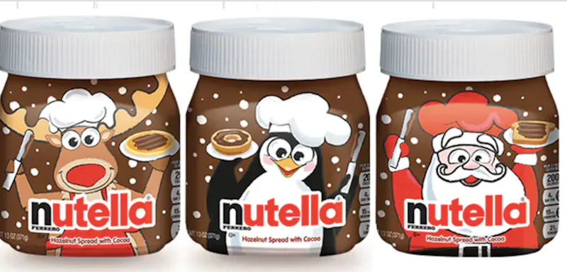 Nutella's Limited Edition Holiday Jars Are Ridiculously Adorable — Here ...