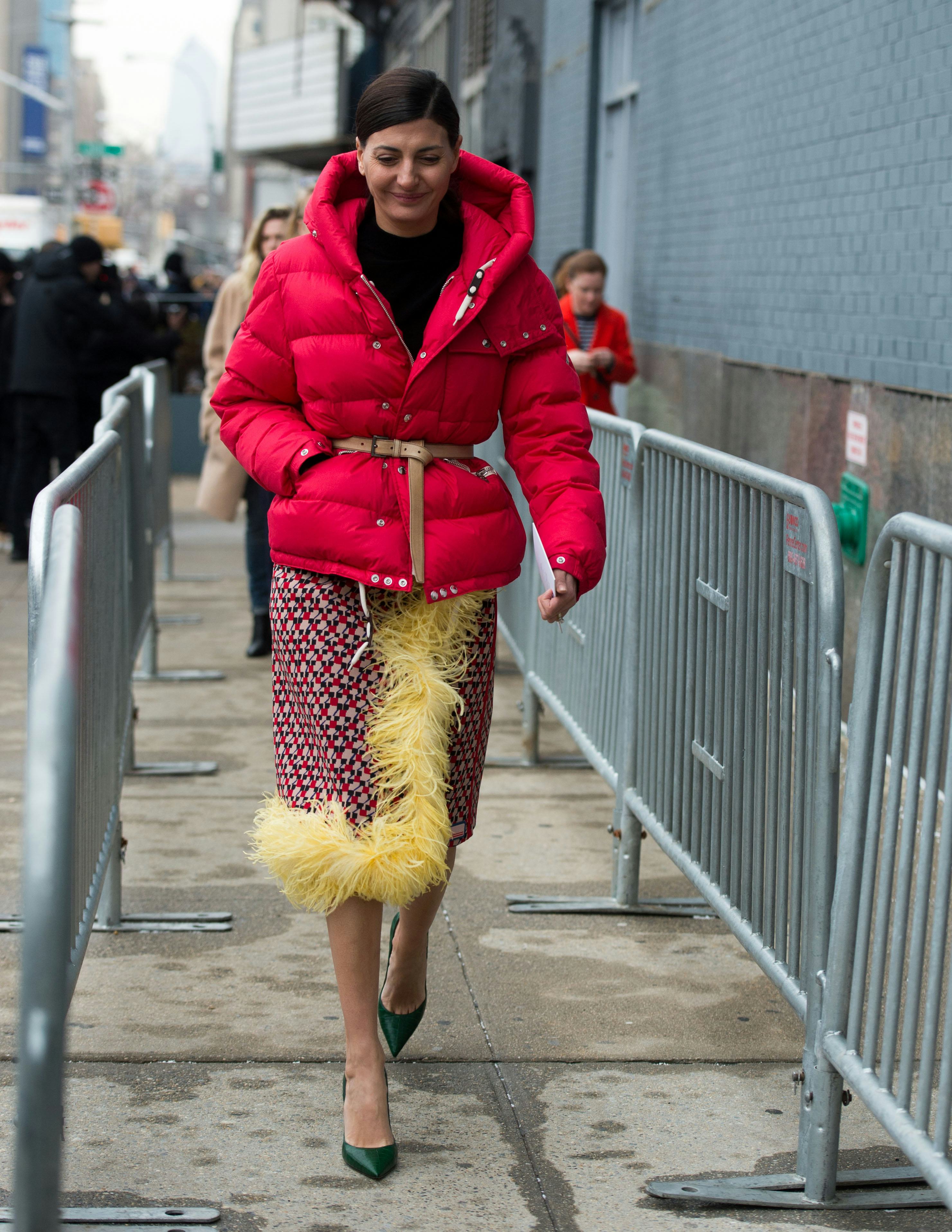 The Feather Fashion Trend Is On Every It-GIrl's Must Try List For Winter