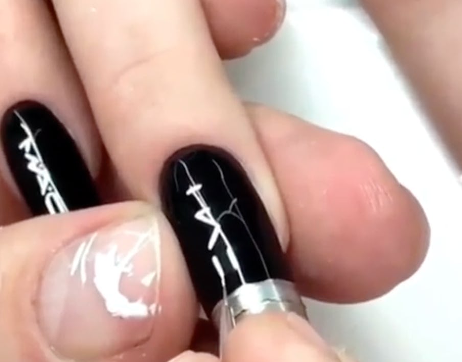 This MAC Makeup Brush Manicure Is Slightly Creepy, But Actually Can ...