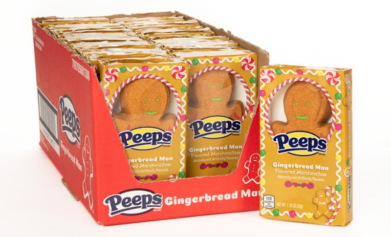 Peeps Giant Gingerbread Man Marshmallows Are Here To Be Your Favorite ...