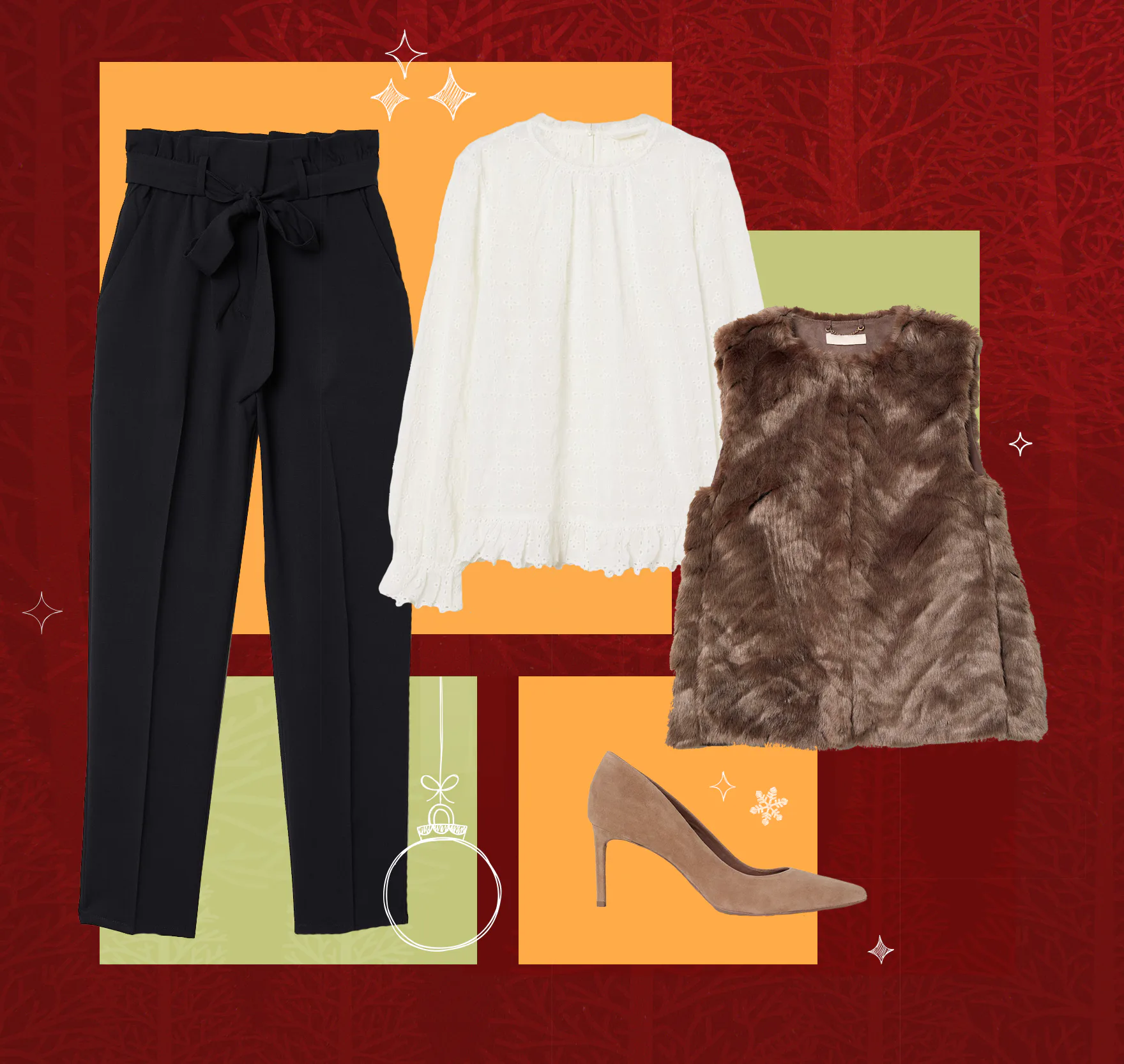 Master The Family Holiday Portrait With These Festive Outfits From H&M