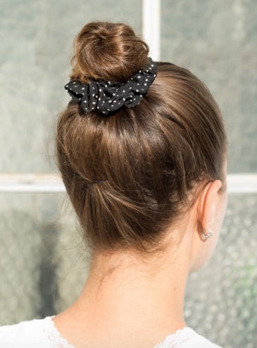 Scrunchies Are Back In Style In 2018 & They're Sleeker Than Ever