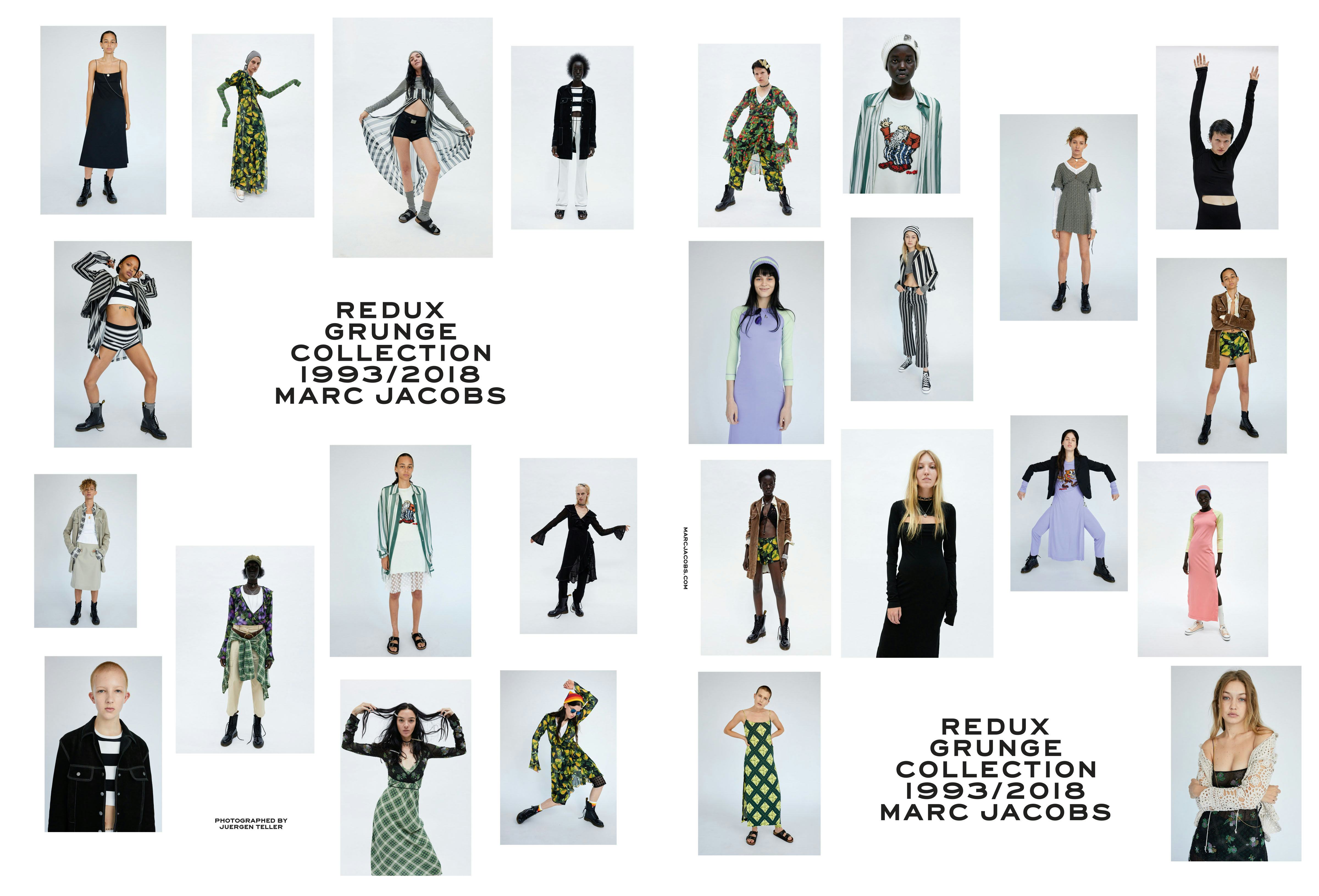 Marc Jacobs' 1993 Perry Ellis Grunge Collection That Originally Got Him ...