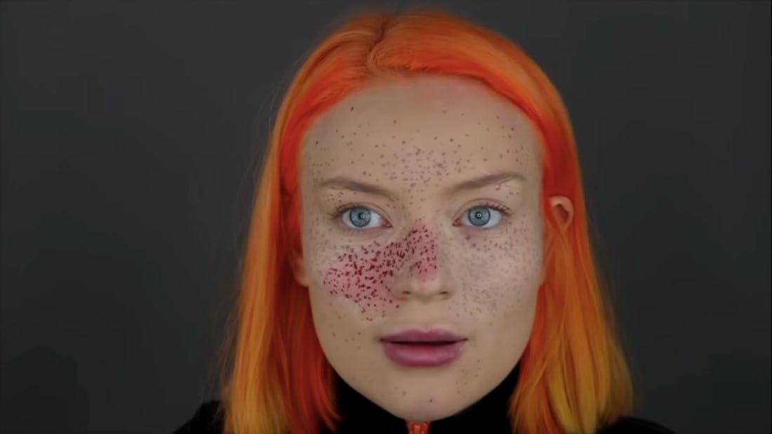 This YouTuber's Henna Semi-Permanent Freckle Fail Is The Biggest ...