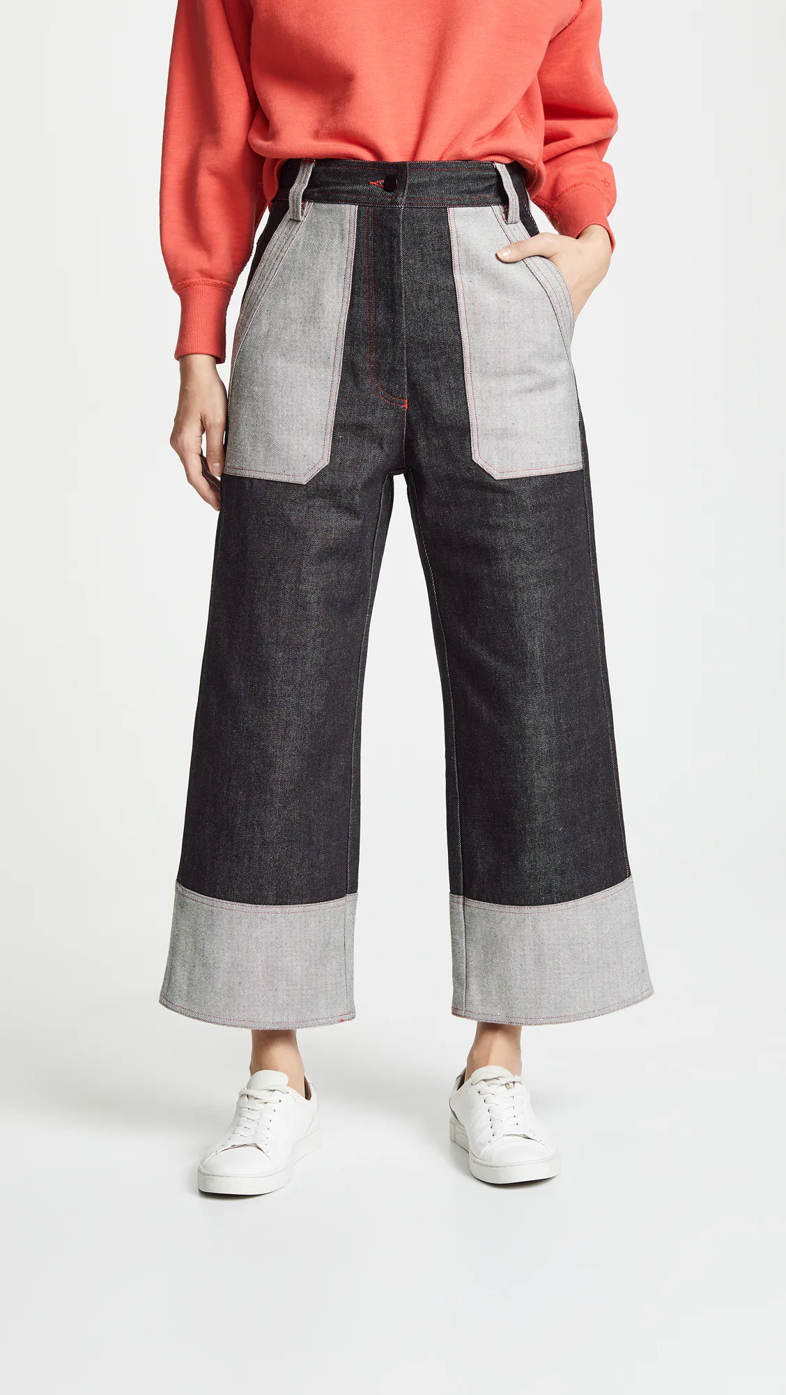 Why Wide Cuffed Jeans Are The Next Big Denim Trend