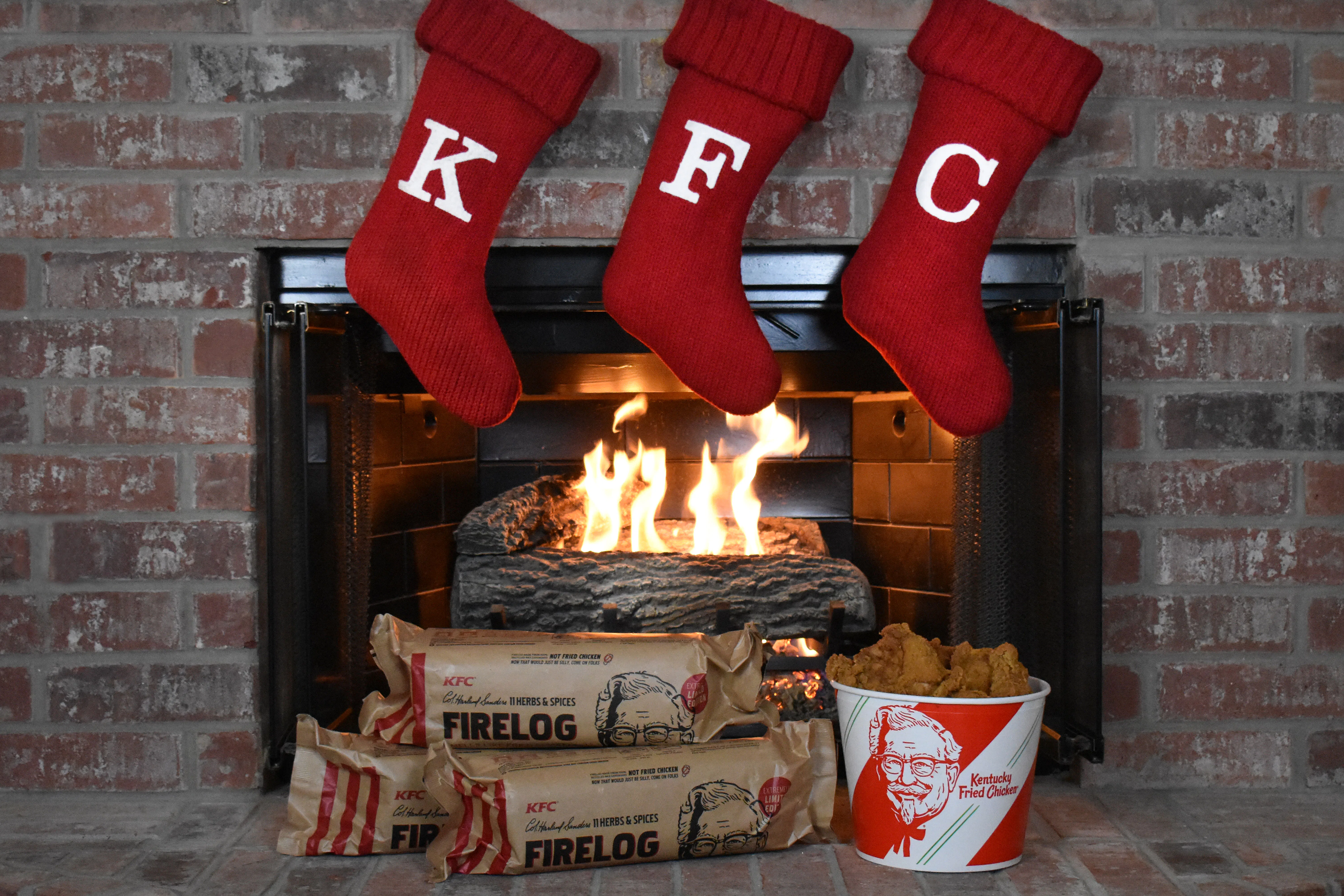 This KFC 11 Herbs & Spices Firelog Will Give Your Home A Different ...