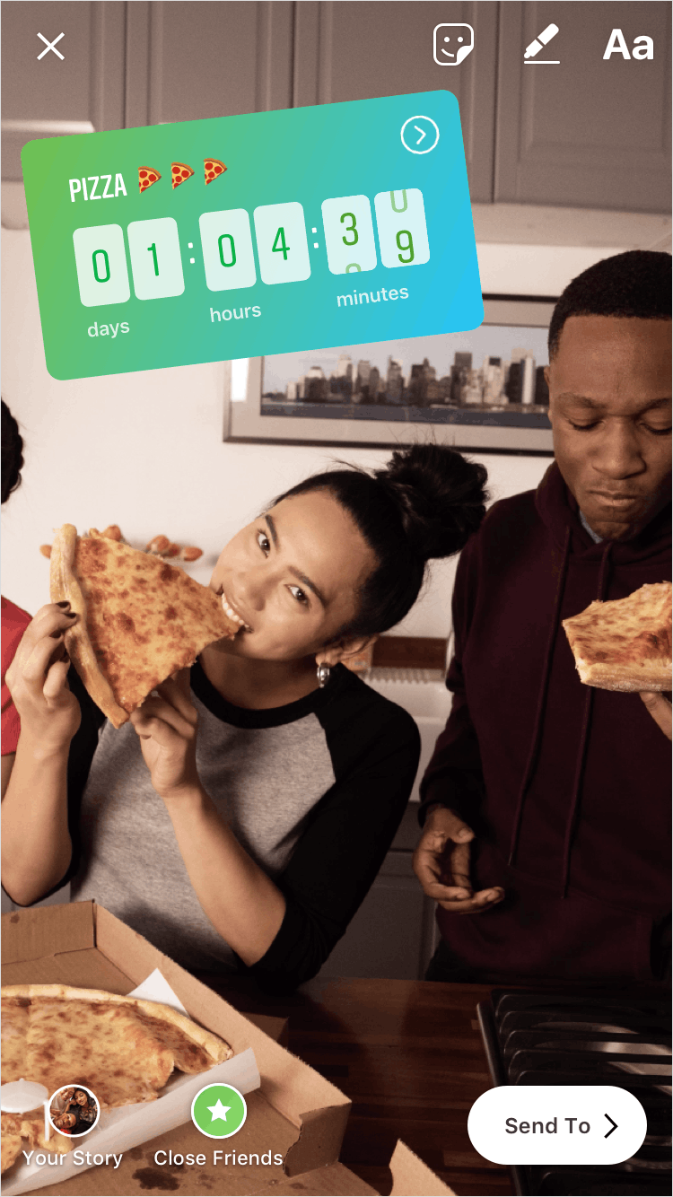 How To Put A Countdown In Instagram Stories & Build Up The Hype With ...