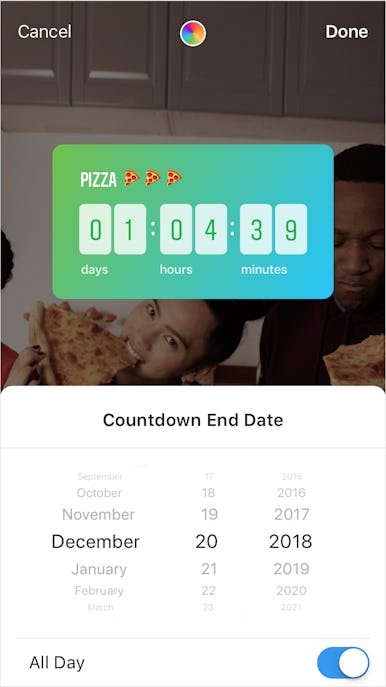 How To Put A Countdown In Instagram Stories & Build Up The Hype With ...