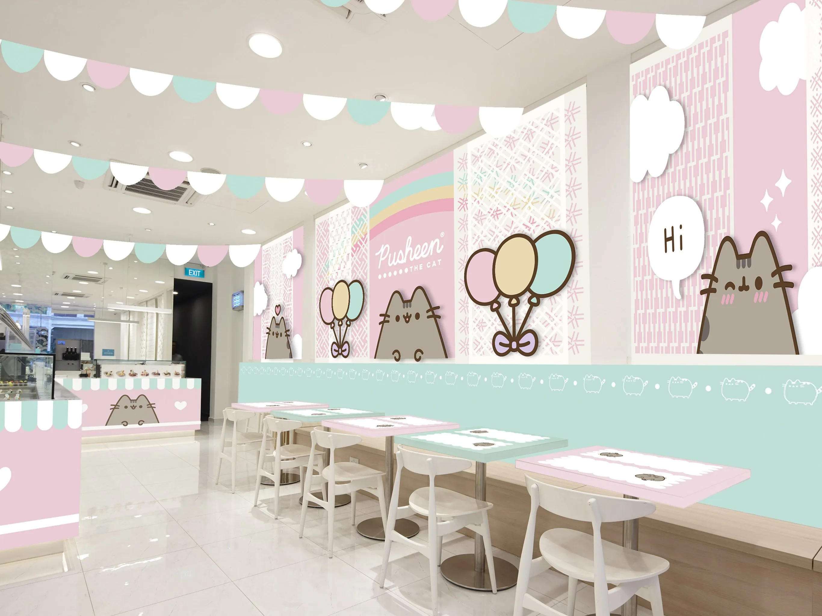 A Pusheen Café Is Opening In Singapore & The Food Is Too Cute For Words
