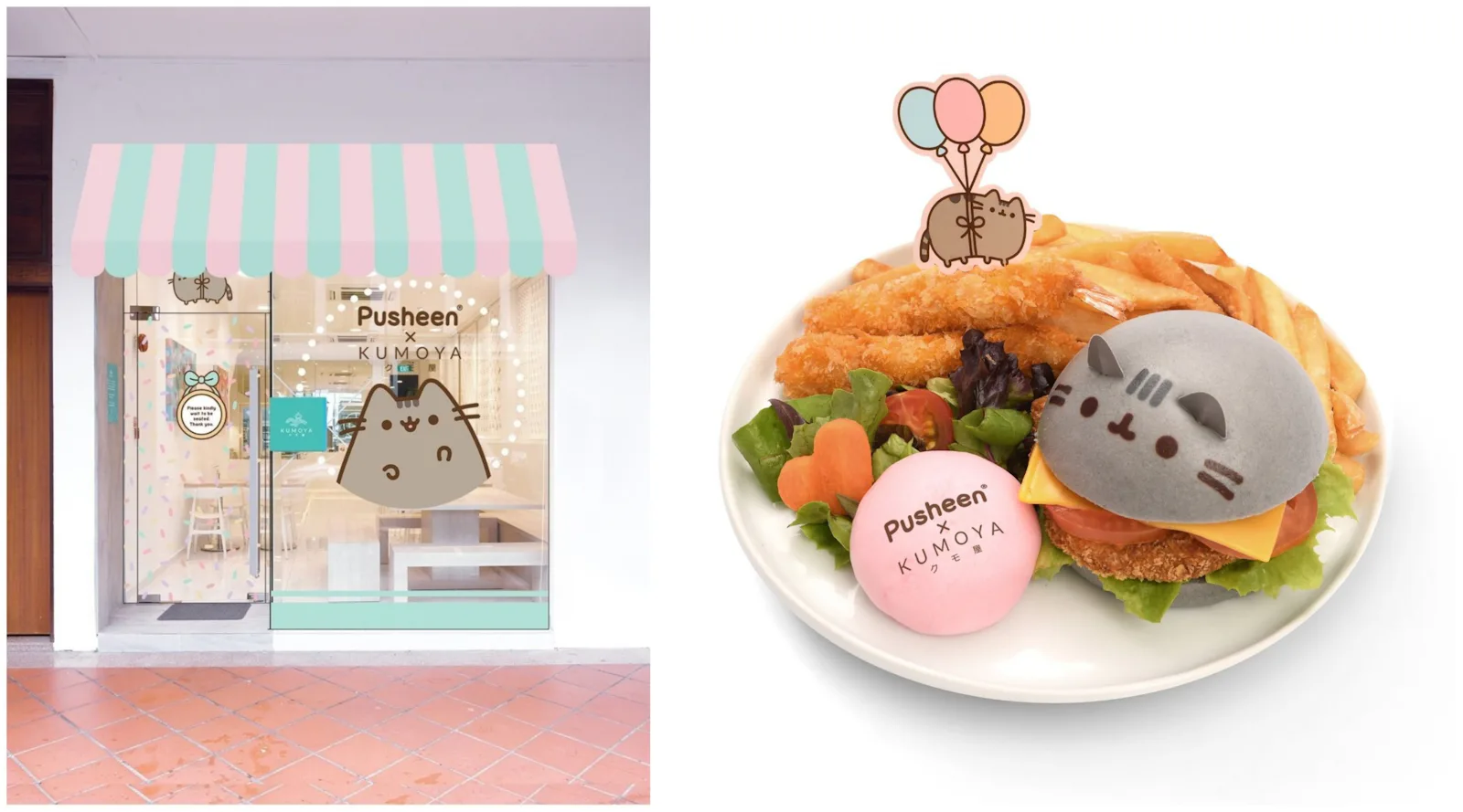 A Pusheen Café Is Opening In Singapore & The Food Is Too Cute For Words