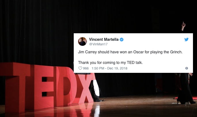 These "Thank You For Coming To My TED Talk" Memes Are Hilariously Short ...
