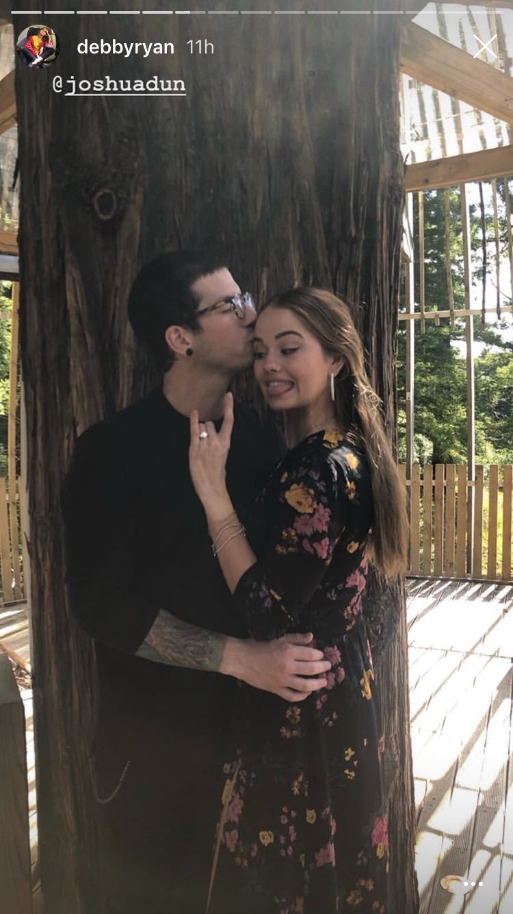 Debby Ryan & Josh Dun Got Engaged In The Most Beautiful Locale — PHOTOS